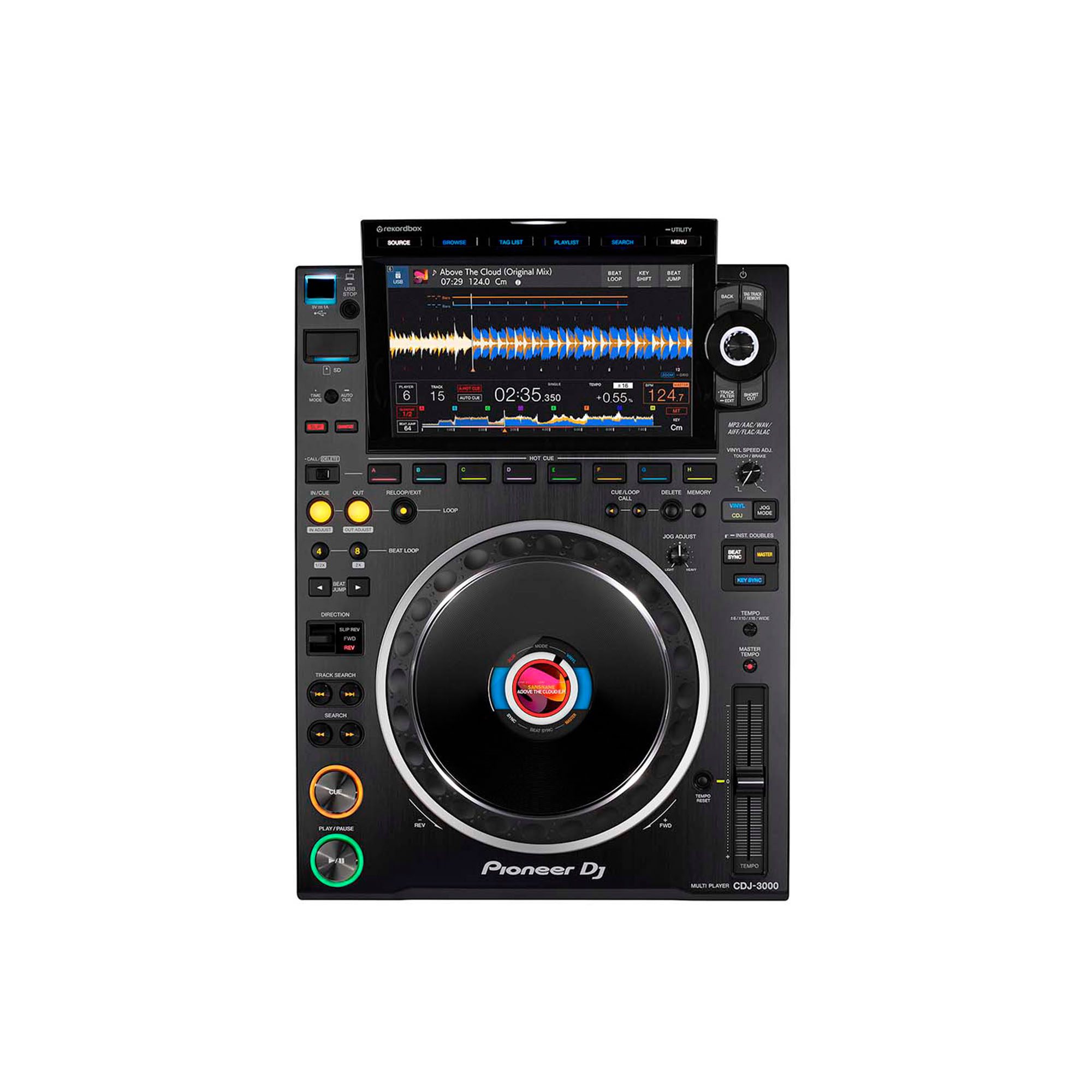 Reproductor DJ profesional táctil 9″ CDJ‑3000 PIONEER DJ