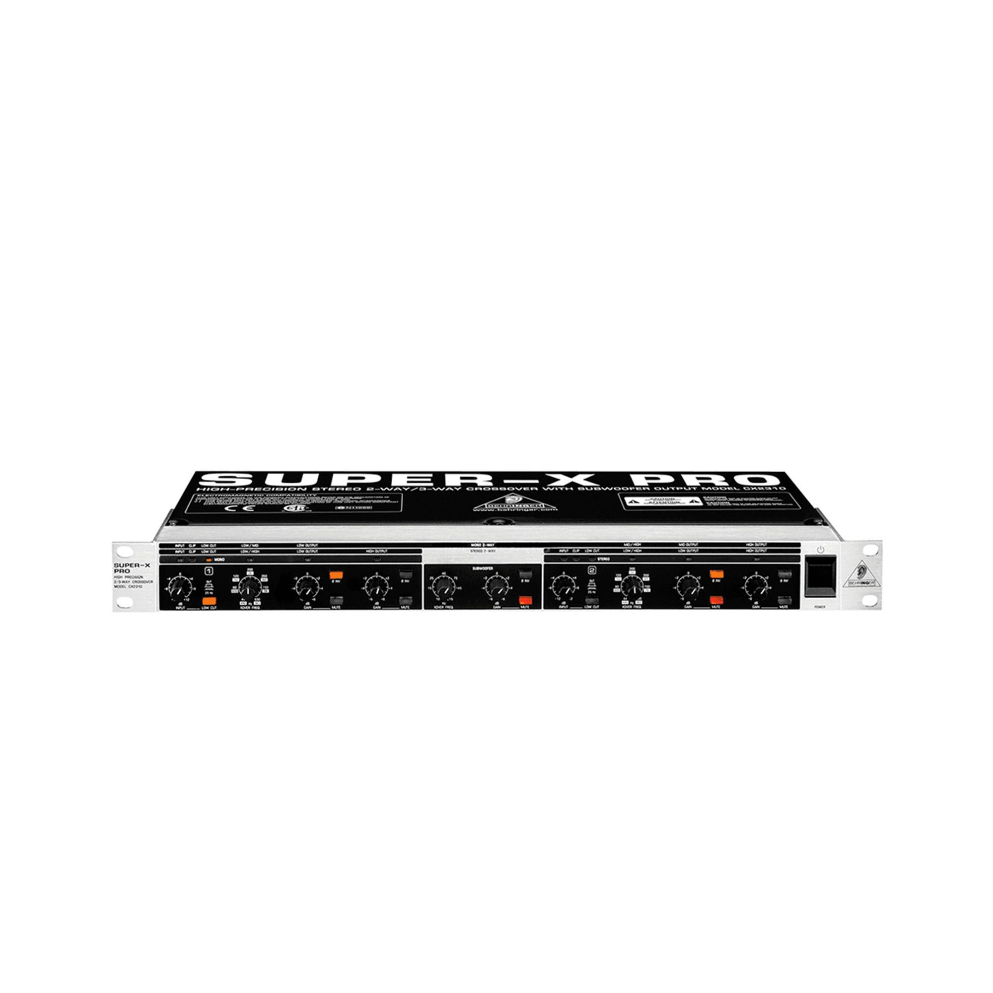 Crossover CX2310 BEHRINGER 2 vías - SuperAudio SAS