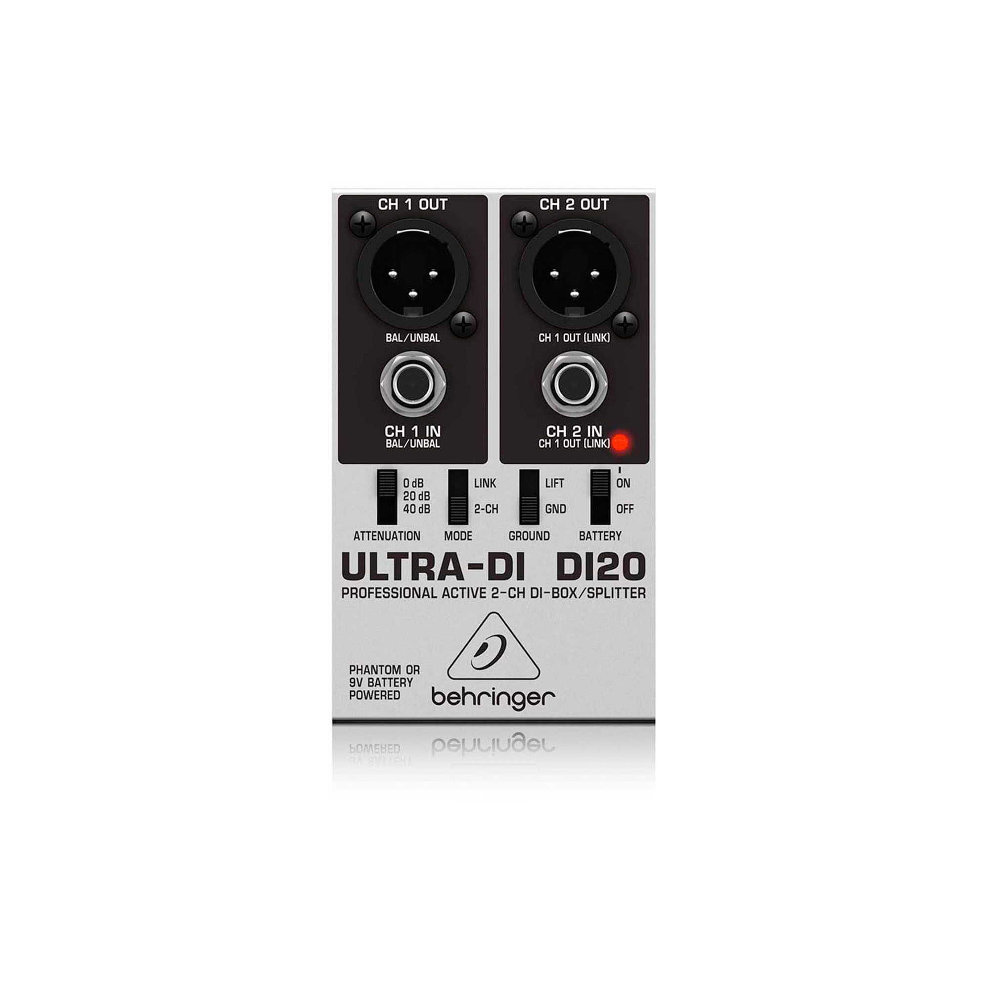 Caja DI20 BEHRINGER directa activa