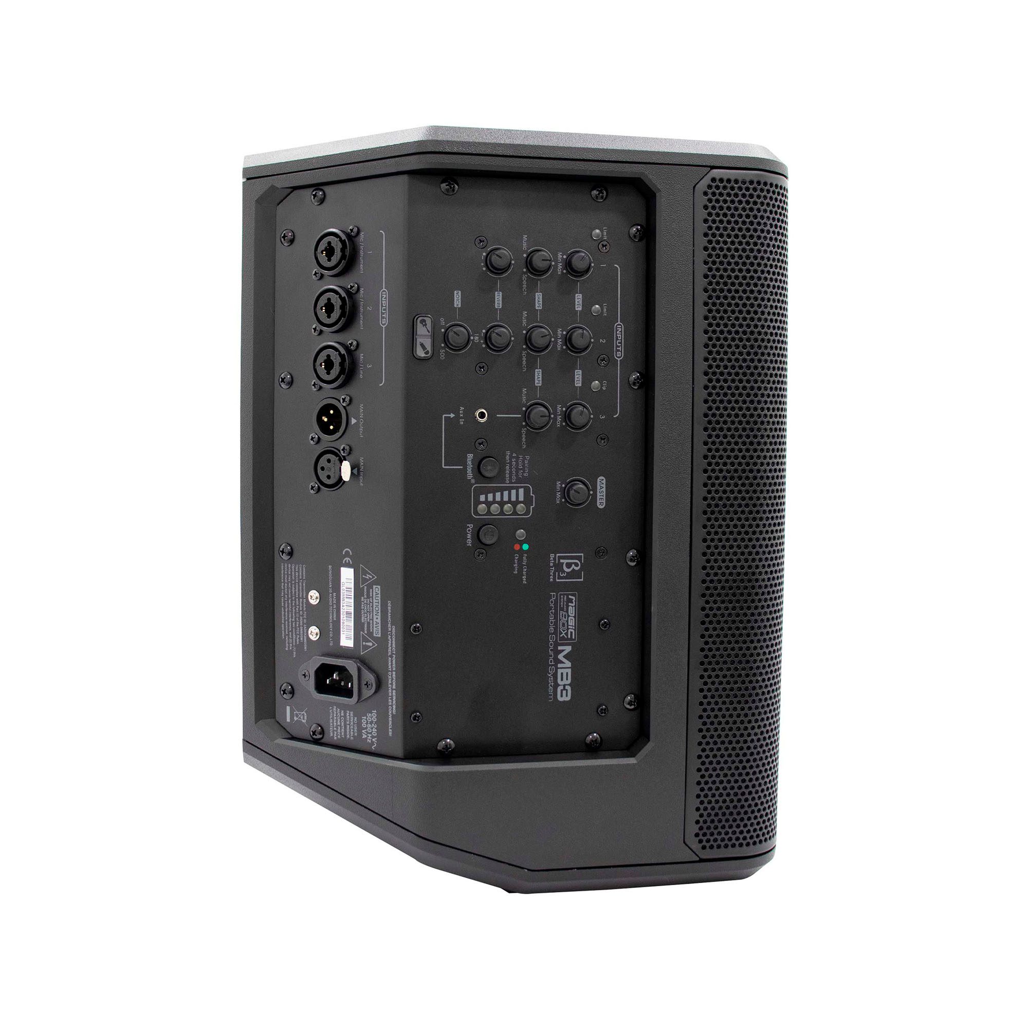 Cabina activa recargable MB3 BETA THREE 8'