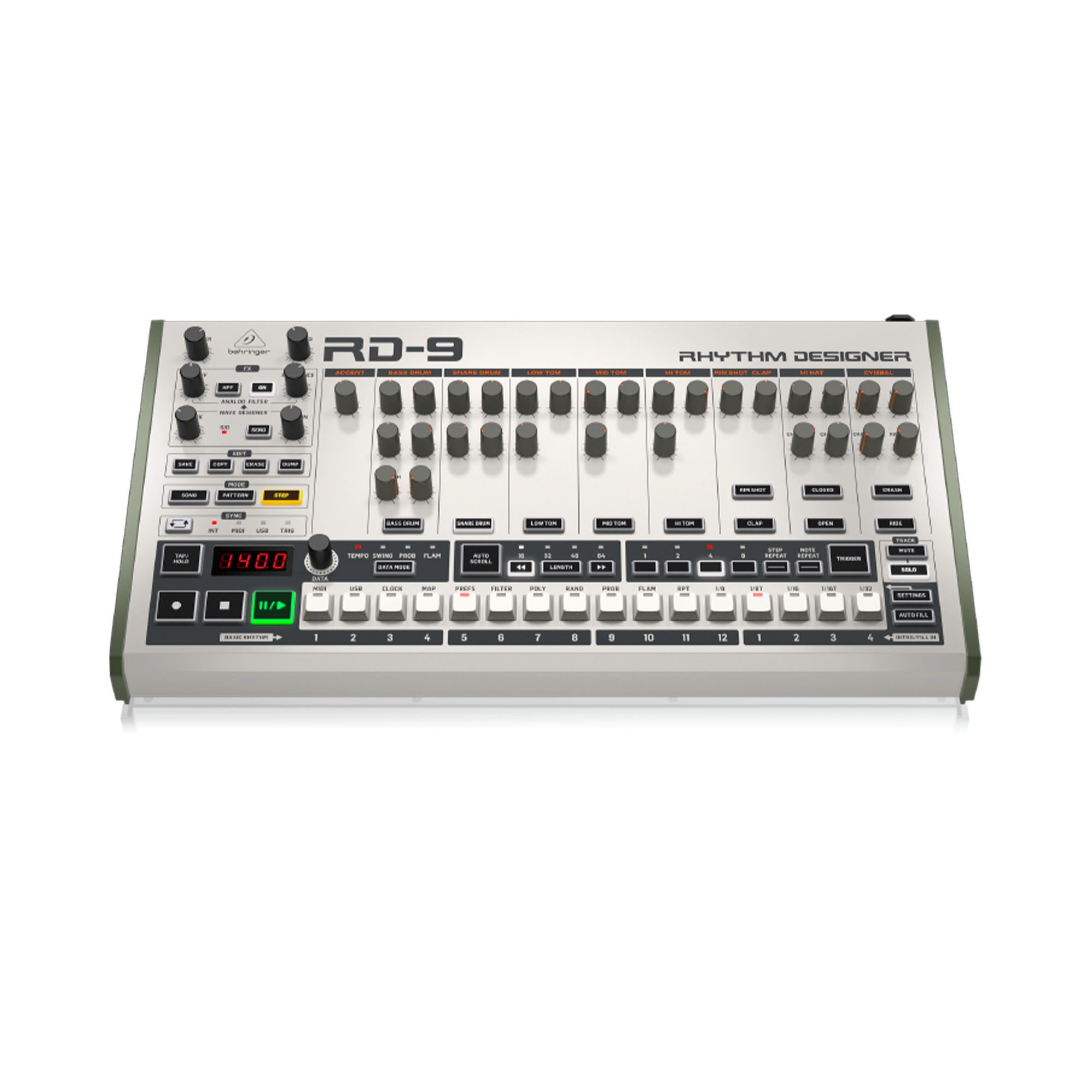 Caja de ritmos RD-9 BEHRINGER análoga